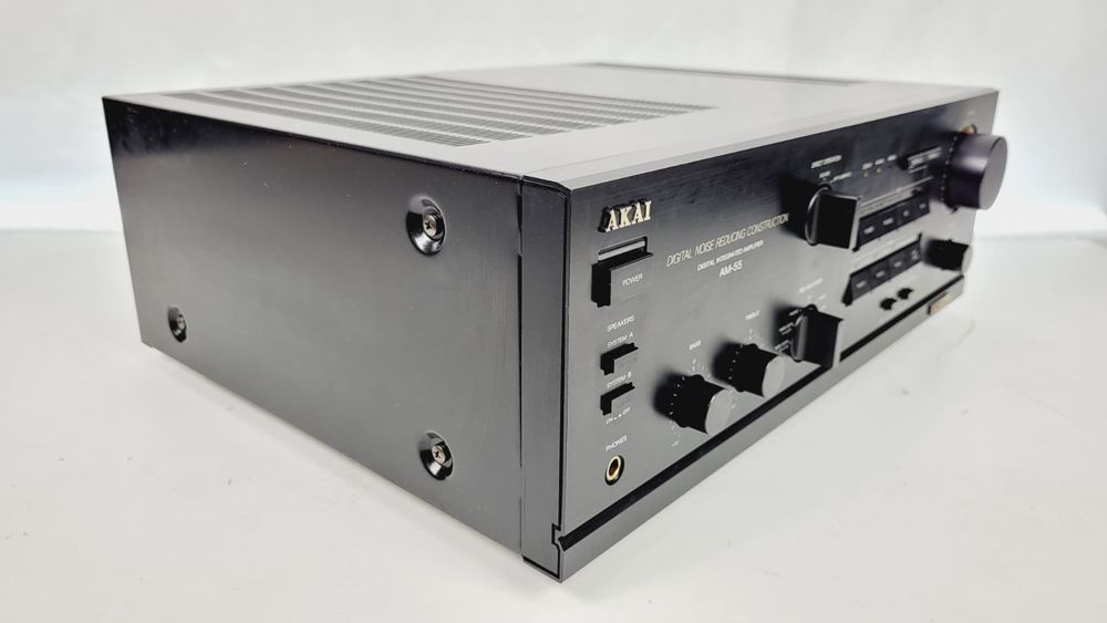Akai AM 55 WZMACNIACZ DIGITAL 2X80w solidny Warszawa Żoliborz • OLX.pl