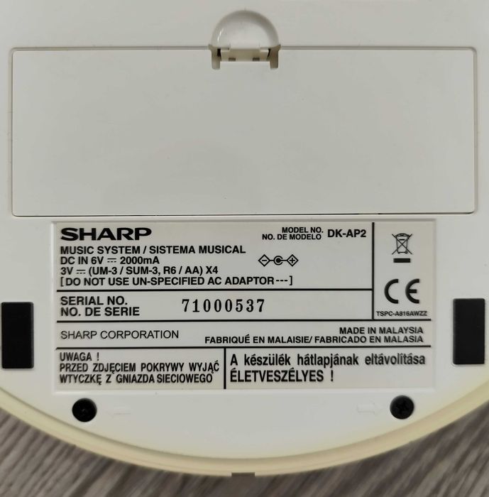 Док станція Sharp DK-AP2 колонка iphone ipod: 650 грн. - Портативна акустика Хмельницький на Olx