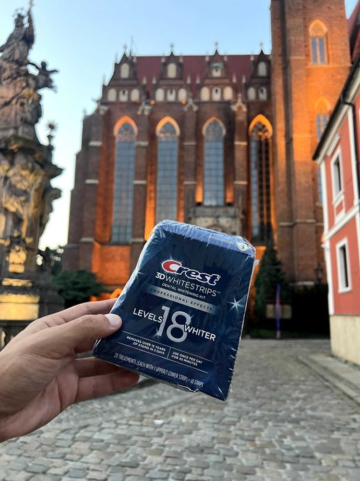 Paski wybielające Crest Professional Effects 18 Level - pełny kurs USA ...