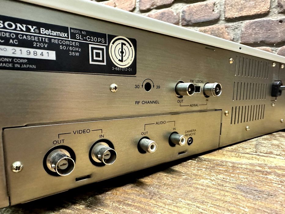 Magnetowid Sony BetaMax SL-C30 PS Chorzów • OLX.pl