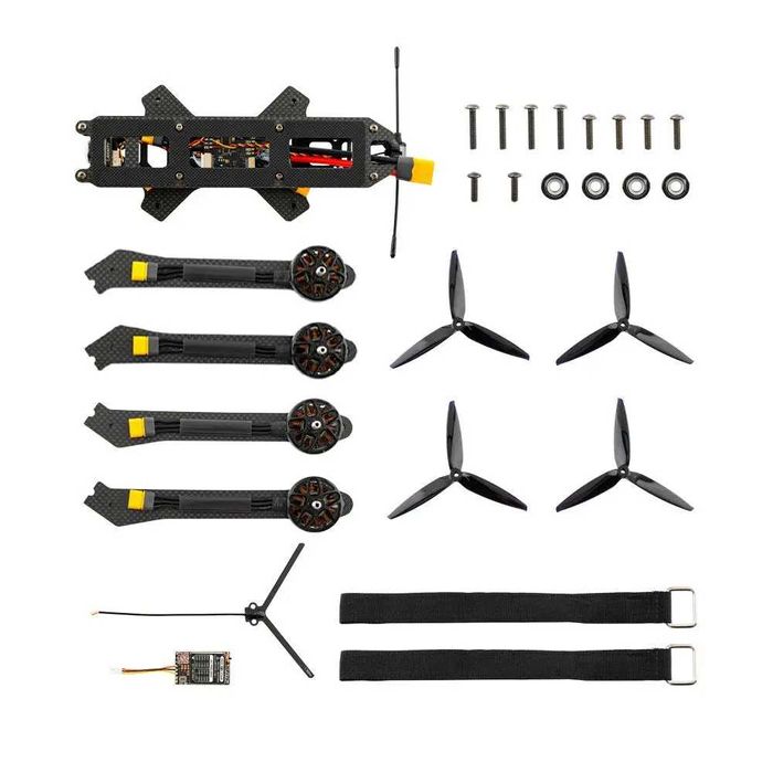 Комплект для cборки FPV дрона FlashHobby 7 дюймов, FT-7-ELRS-VTX5.8: 15 ...
