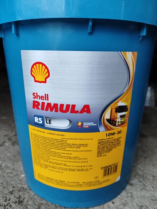 Olej silnikowy Shell Rimula R5 LE 10W-30 Czeladź Kolonia Małobądź • OLX.pl
