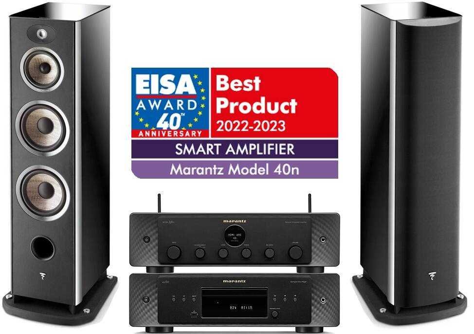 Najnowsze stereo Marantz MODEL 40N + CD60 - nagroda EISA Wrocław ...