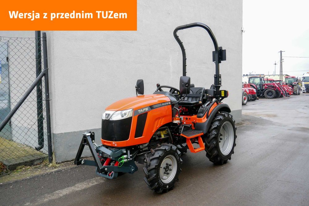 TAFE 6028M ROPS [24,4 KM] ogrodniczy, nie Farmtrac, Solis, Kubota, LS ...
