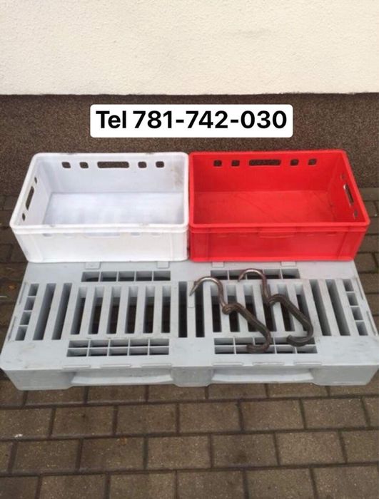 Skup: pojemniki e2, e1 masarskie, palety h1 epal euro haki euro, wózki ...