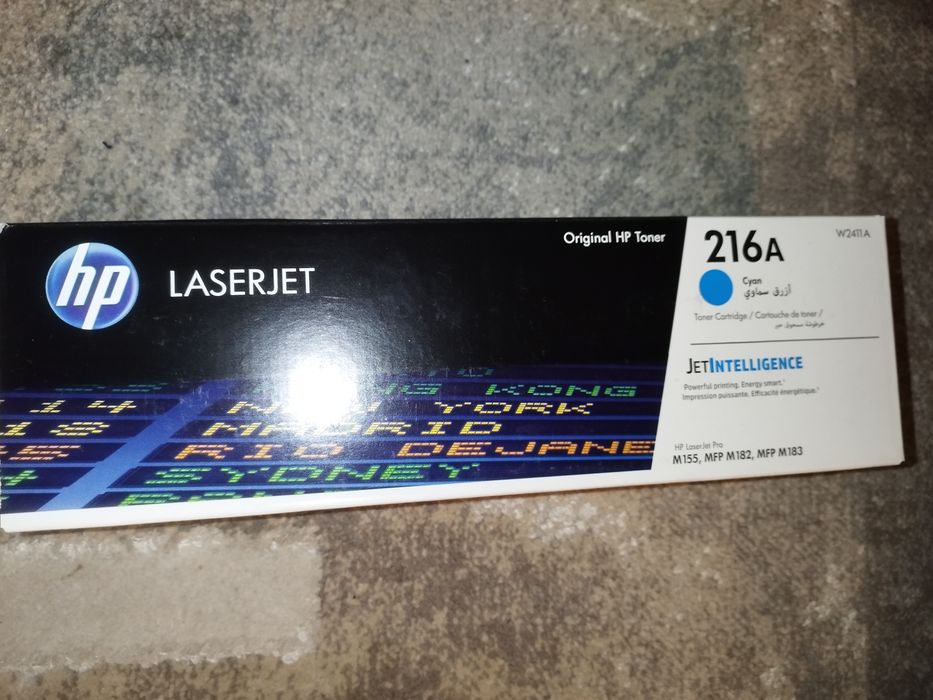 Toner do HP 183 M183fw 216A oryginał cyan, yellow, magenta -na sztuki ...
