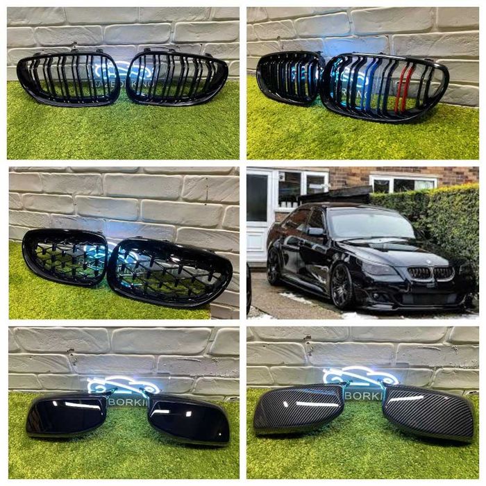 Накладки зеркала решетки bmw e39 e90 e60 e46 e70 e53 f10 f30 g20 g30: 1 200 грн. - Пороги та ...
