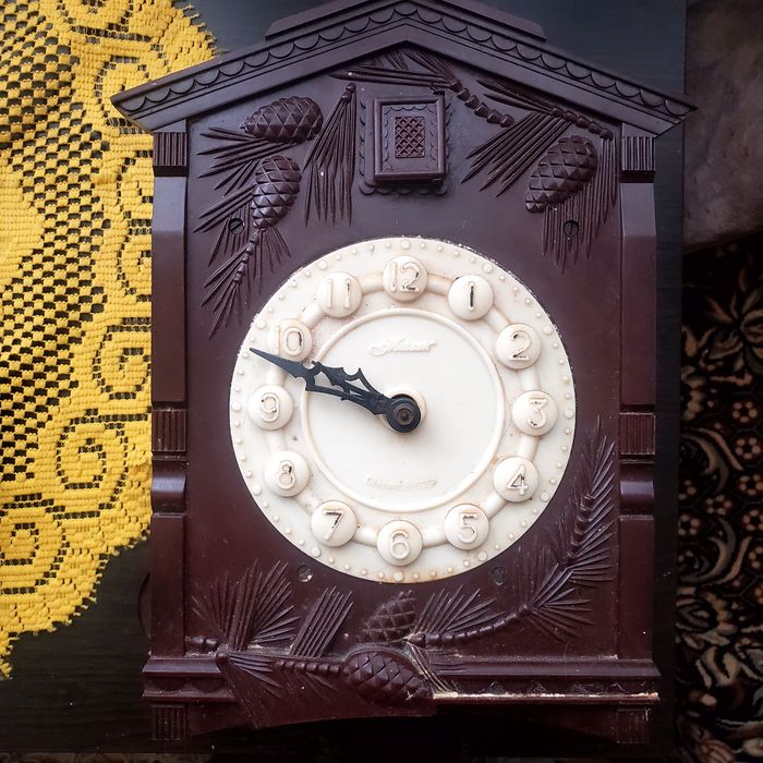 Часы антикварные механические Часы с кукушкой Часы СССР Часы с боем ...