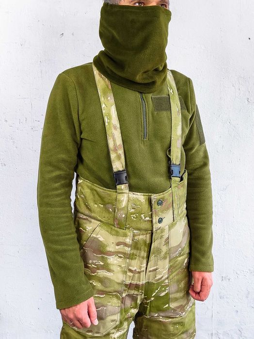 Воєнна флісова кофта Garment Factory, оливкова Фліска Polar 280 г: 575 ...