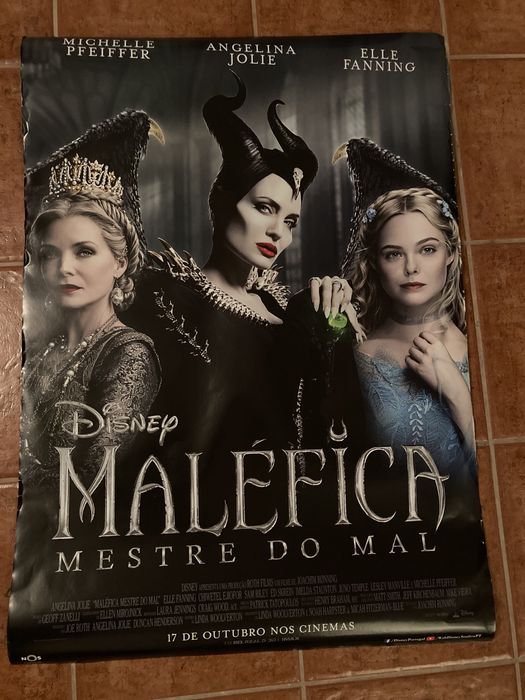 Cartaz / poster do filme “Maléfica” - cinema Disney Santo André • OLX ...