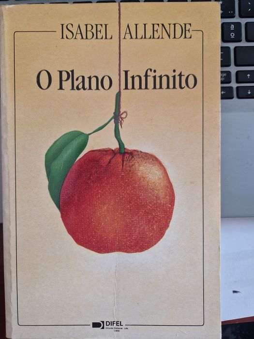 Livro O plano infinito Isabel Allende Parque das Nações • OLX.pt