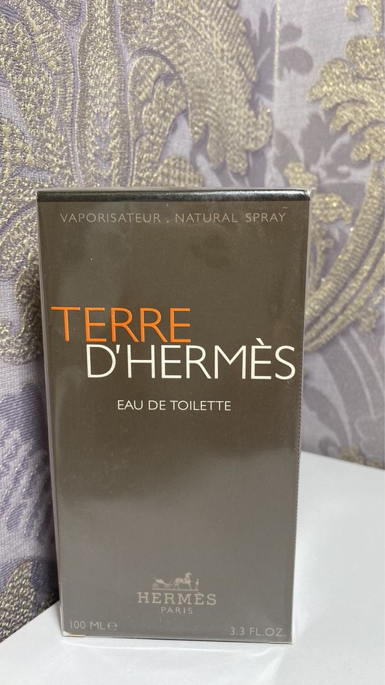 Туалетна вода для чоловіків Hermes Terre d'Hermes 100 мл: 850 грн ...