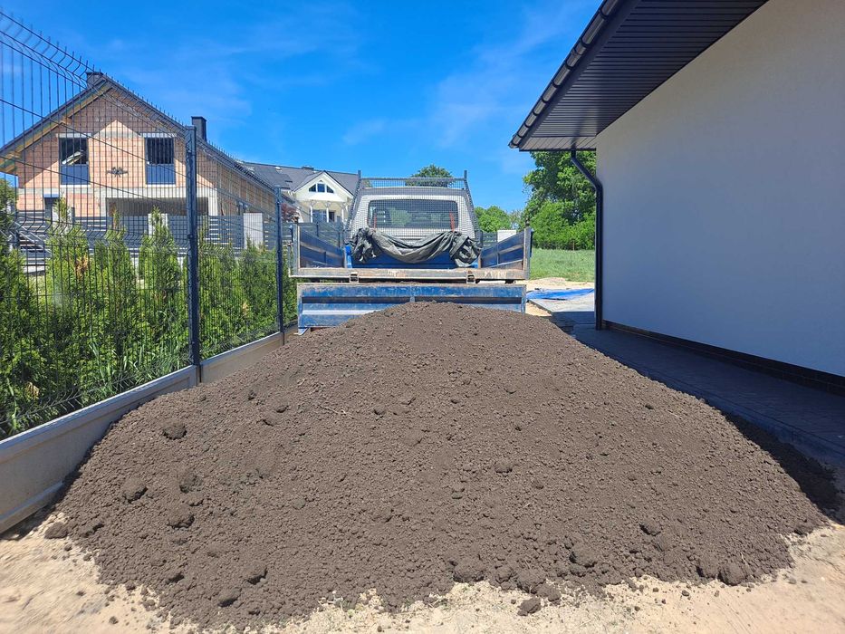 Ziemia ogrodowa siana, czarnoziem, humus, pod trawnik, pod warzywa ...