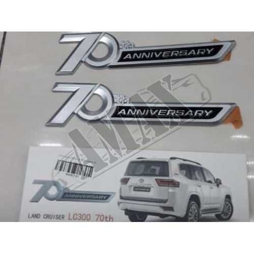 70th Anniversary надписи логотипы Toyota Land Cruiser: 1 200 грн ...