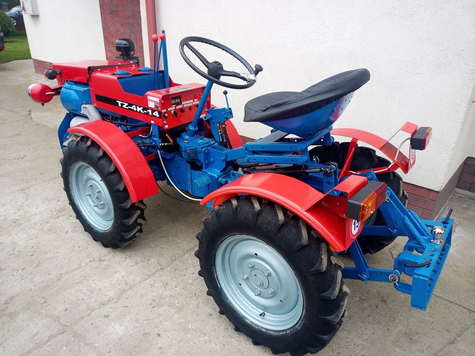 Traktorek Ogrodniczy TZ-4K-14 GWARANCJA agrozet Czeski 4x4 Diesel mt.8 Kolonia Zamieńska • OLX.pl