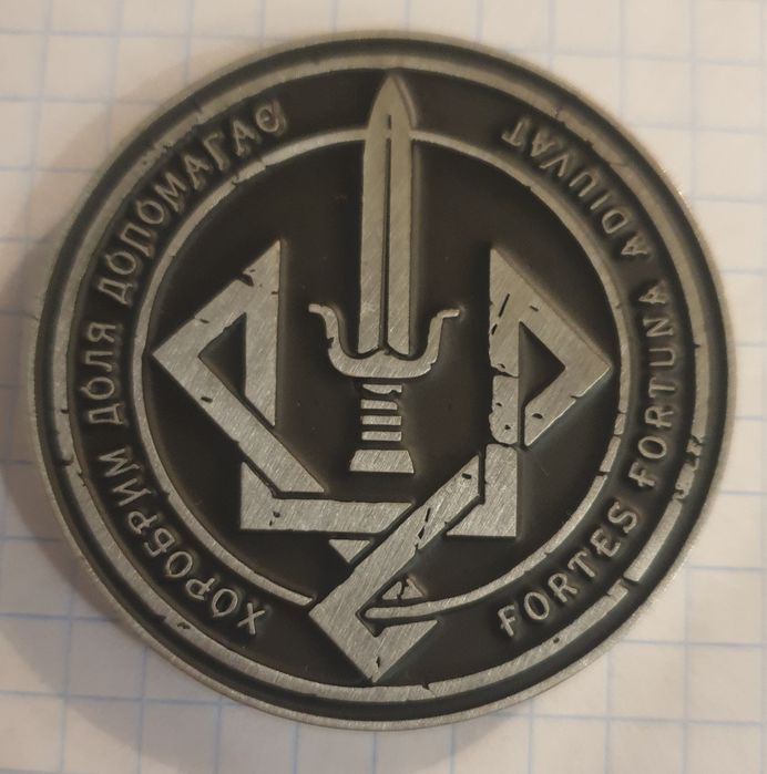 Challenge coin UKR SOF військова монета коїн ССО ЗСУ оператор: 790 грн ...