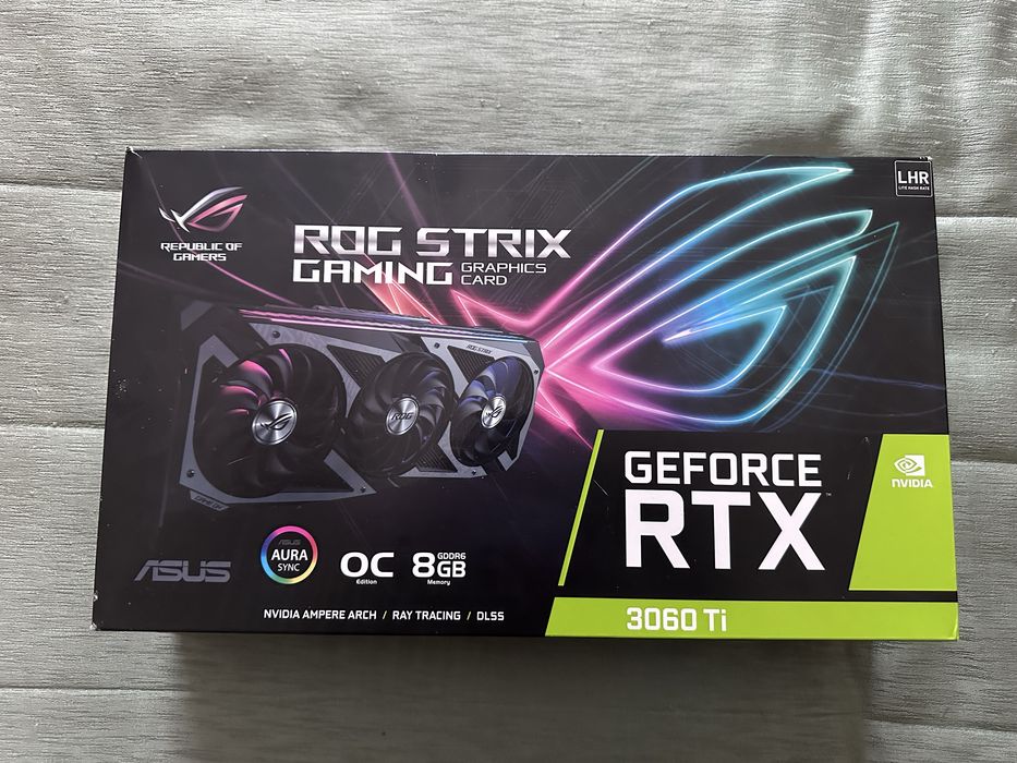 RTX Asus Strix 3060Ti OC 8Gb - Nova Viseu • OLX.pt