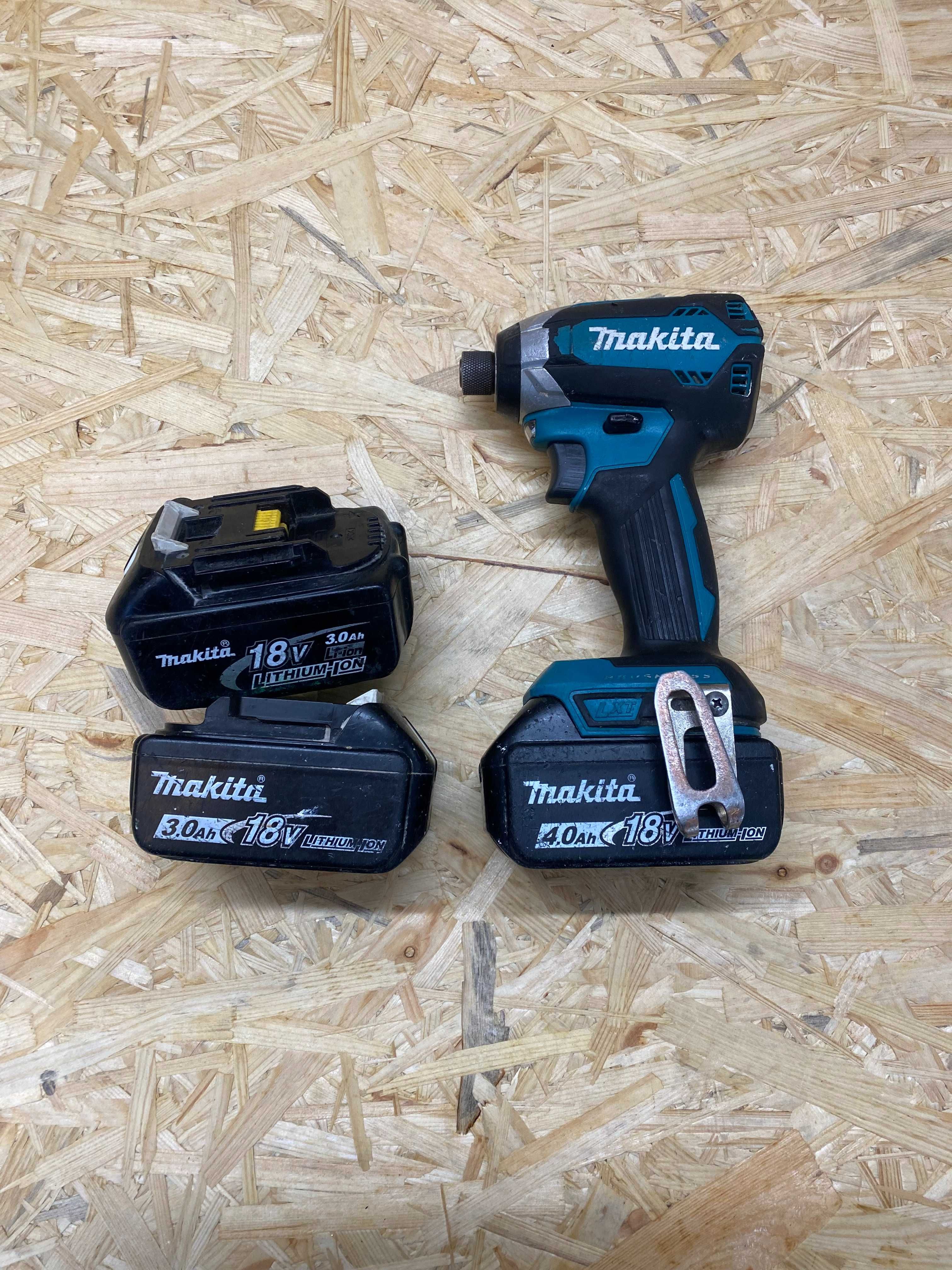 Zakrętarka MAKITA DTD153 + trzy baterie wkrętarka makita Zalesie • OLX.pl