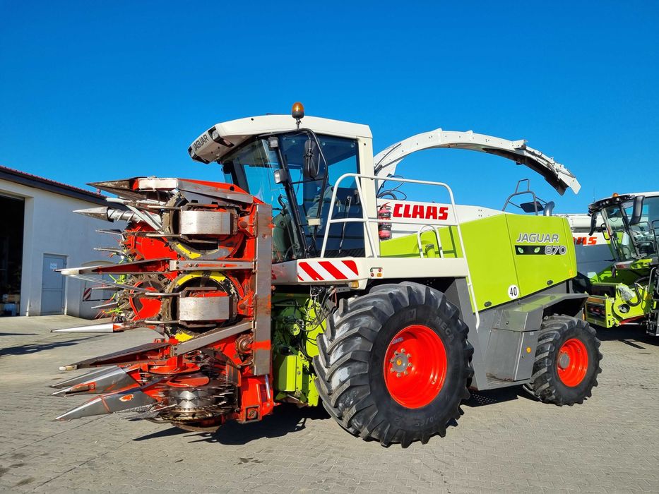 Sieczkarnia Claas Jaguar 870 4x4 Kemper stan bdb Śmielin • OLX.pl