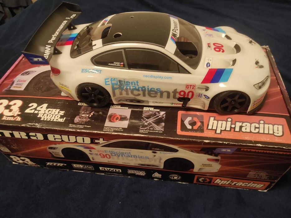 Samochód RC Spalinowy HPI Racing Nitro 3 RTR EVO+ BMW M3 H105944 ...