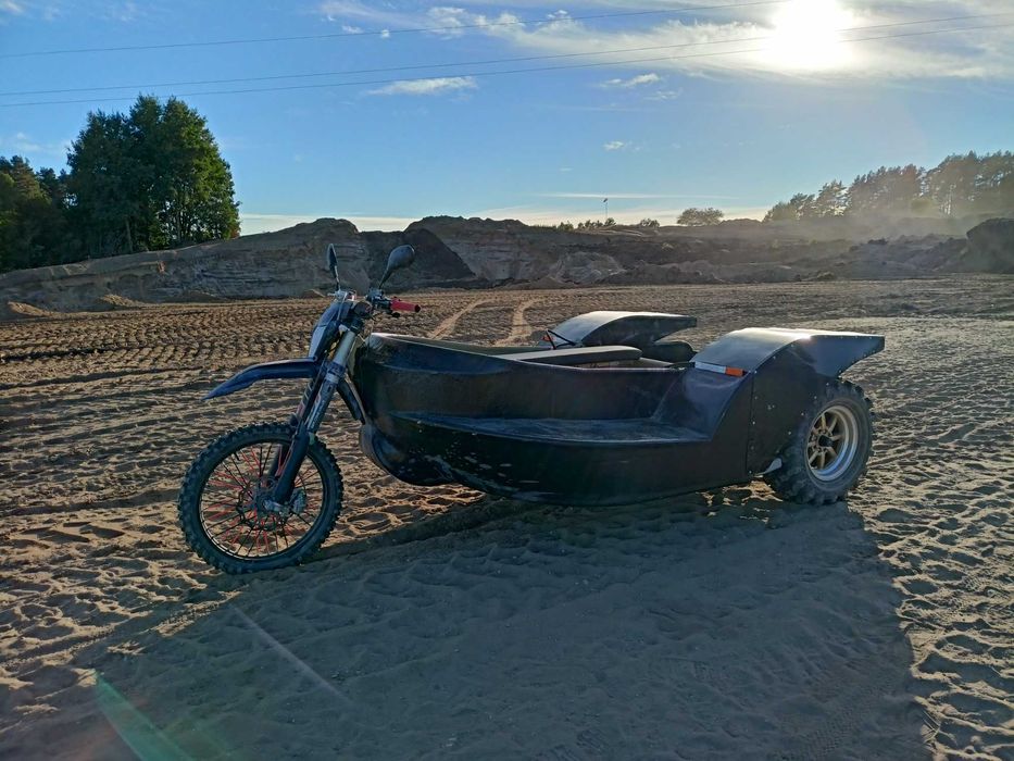 Amfibia trike ev Alltrike pojazd elektryczny jeździ i pływa Mrągowo ...