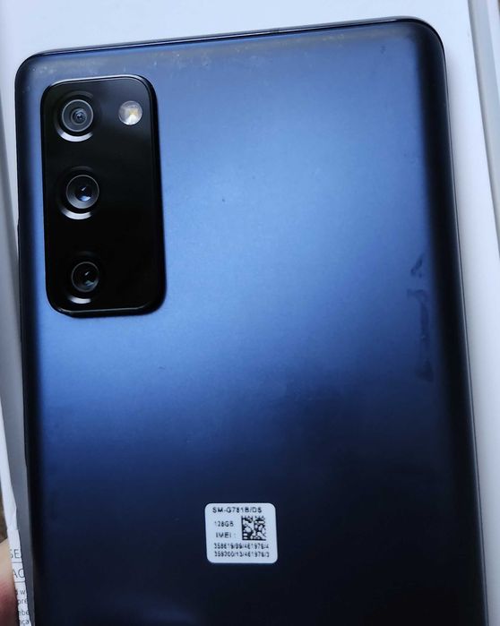 SAMSUNG GALAXY S20 FE 5G 6/128GB CLOUD NAVY SM-G781B/DS stan idealny ...