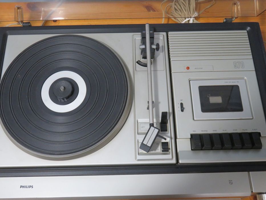 Gira-discos PHILIPS LP-Player 3way system leitor de LPs vinil vinyl ...