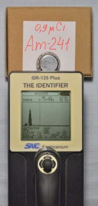 Спектрометр, идентификатор нуклидов, дозиметр Exploranium GR-135 Plus ...