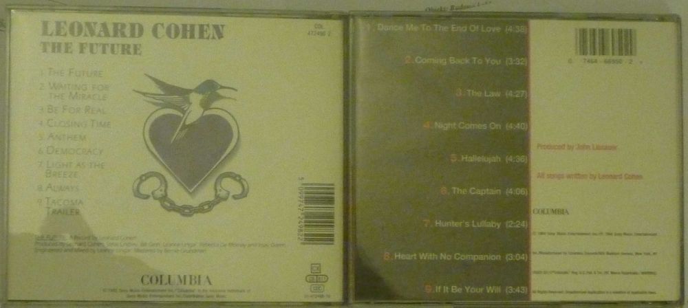 LEONARD COHEN -Various Position, The Future Siedlce • OLX.pl