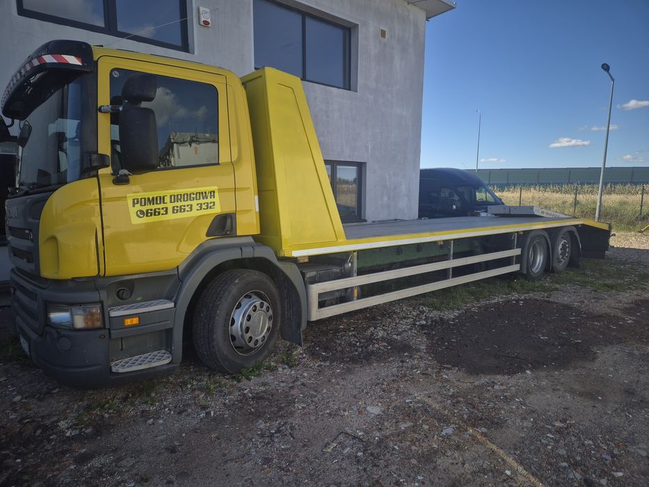 Scania p 2007r automat 16 t ładownosc 3 os skrętna klima Kawęczyn • OLX.pl