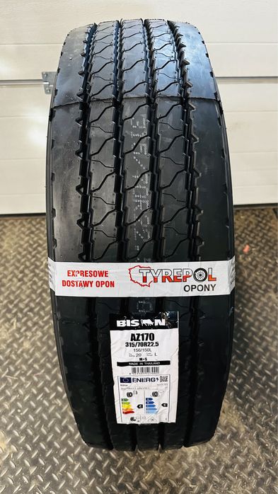 Opona BISON TAJLANDIA 315/70 R22.5 PRZÓD 315 70 M+S Rzeszów • OLX.pl