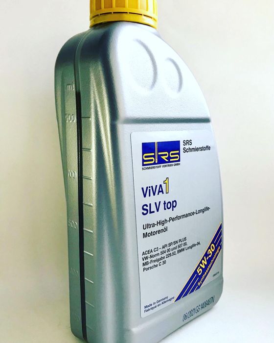5w30 SRS VIVA 1 SLV top премиальное немецкое масло 507 допуск: 450 грн ...