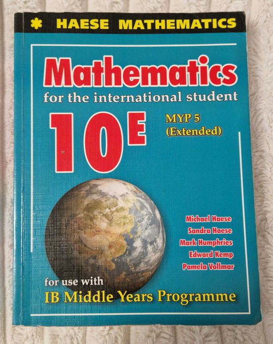 Podręcznik Haese Mathematics 10E - IB MYP 5 (extended) Ożarów ...