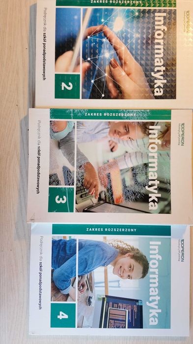 Informatyka 2,3,4. Podręcznik. Zakres rozszerzony. - Operon Lublin • OLX.pl