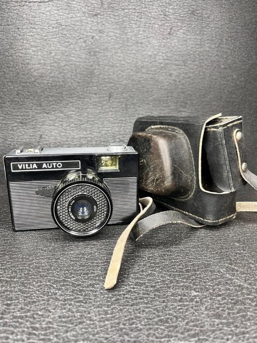Stary aparat fotograficzny vilia auto, prl, vintage, art deco Zielona ...