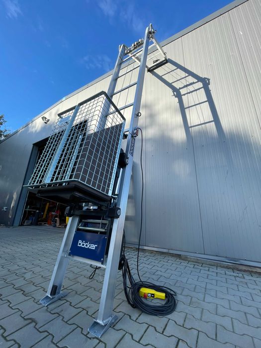 Drabina Winda dekarska Wyciąg Bocker Toplift Basic 250kg NOWA GEDA ...