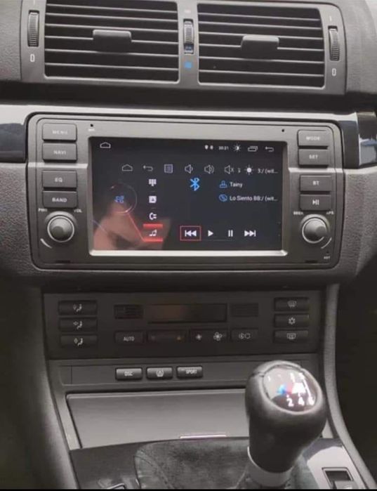 Rádio Android 12 com GPS BMW E46 (Artigo Novo) Penafiel • OLX Portugal