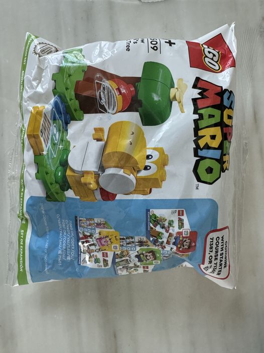 LEGO Super Mario 30509 Yellow Yoshi’s Fruit Tree Expansion Set Marki ...