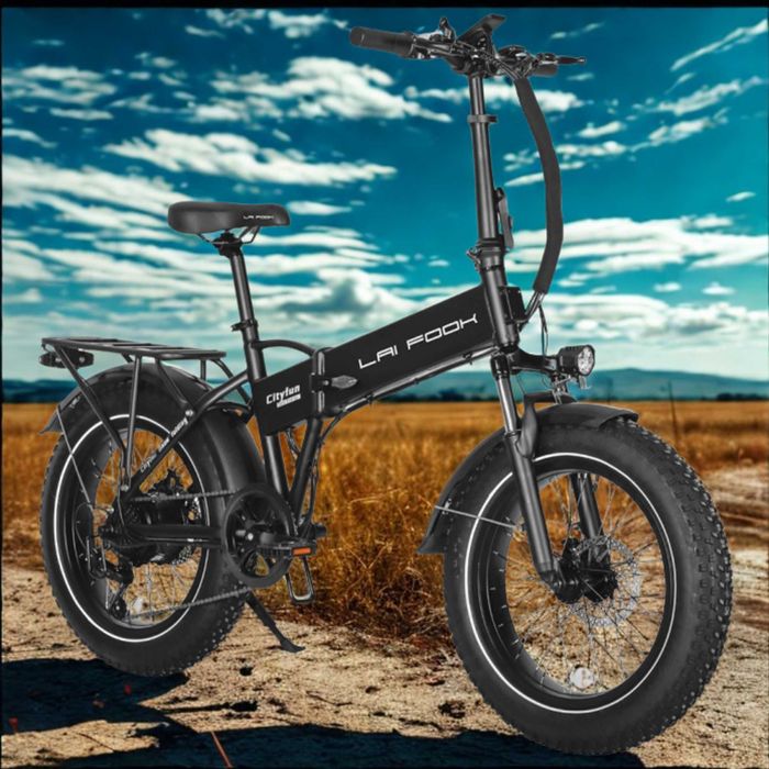 Rower Elektryczny Składany Fat Bike 20 Cali 700W 14.5Ah 48V 40 km/h Warszawa Mokotów • OLX.pl