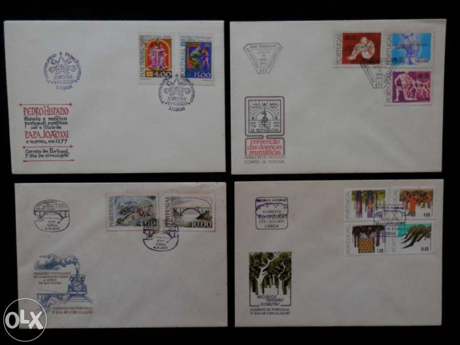 Envelopes originais dos CTT com selos Praia da Vitória (Santa Cruz ...
