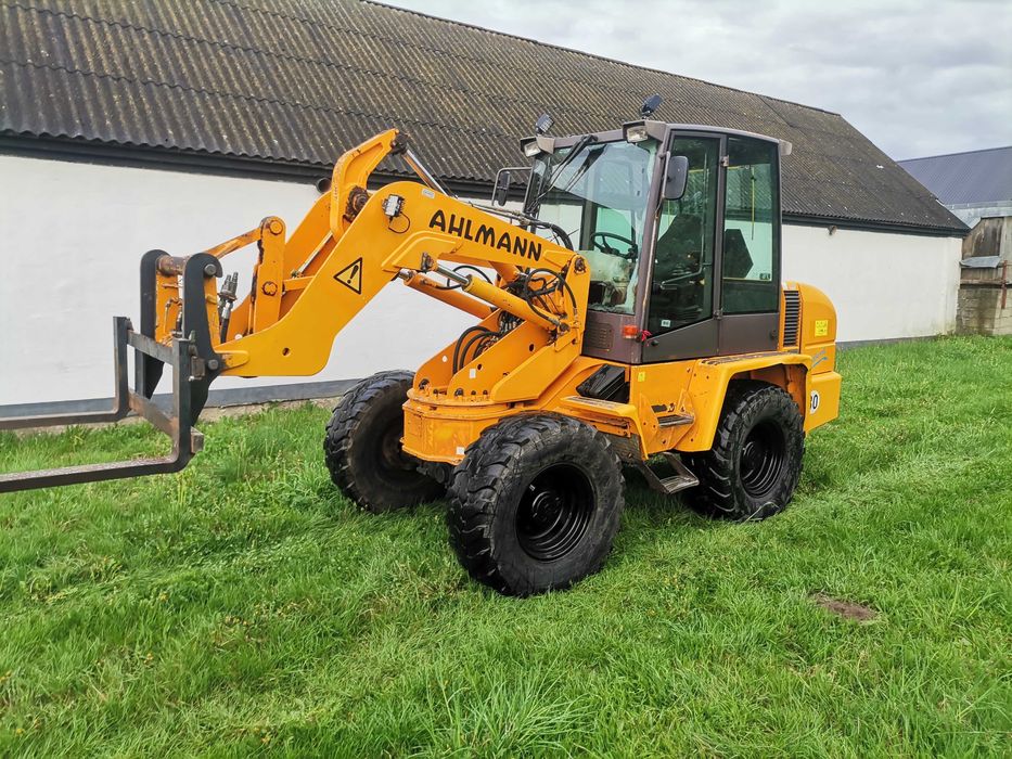Ładowarka Ahlmann H883# 4x4 # dokumenty#skrętne osie i wieżyczka ...