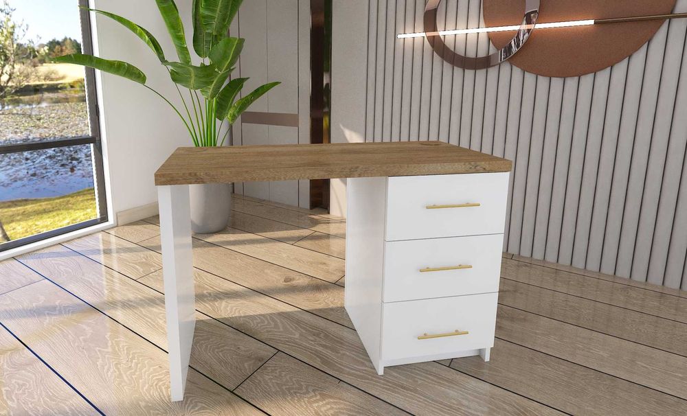 Profesjonalne Biurko do manicure, kosmetyczne 115cmx50cm, na wymiar ...