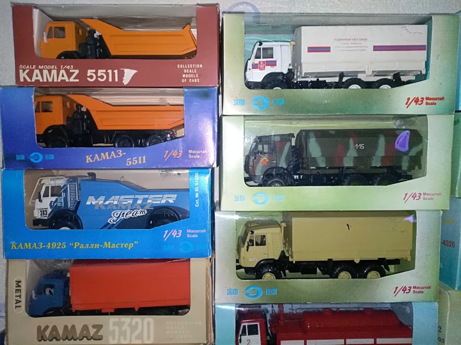 Коллекционные модели.Камаз.Элекон 1/43: 1 800 грн. - Колекціонування Запоріжжя на Olx