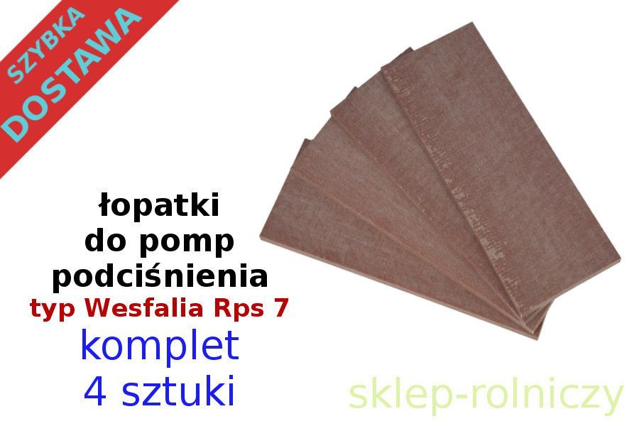 Łopatki do pompy RPS 7 typ Westfalia do dojarki Ostrów Mazowiecka • OLX.pl