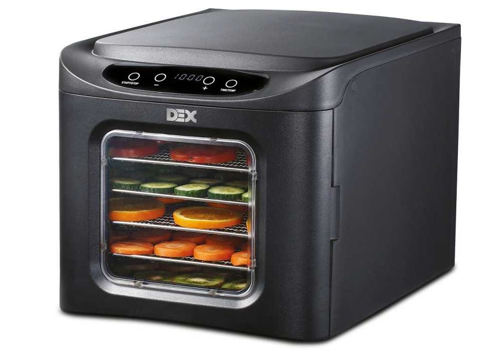 Електрична сушарка для продуктів (дегідратор) DEX DFD-165S 6 секцій: 4 ...