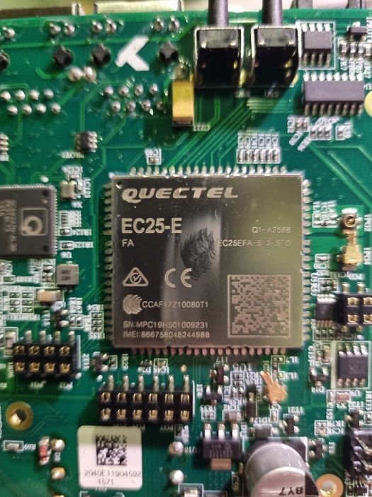 Quectel EC25-E – moduł LTE 4G Cat 4 Sprawny, z demontażu. Stan bardzo ...