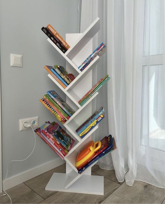 Полка настенная для книг Поличка навісна Полиця настінна Стелаж 420 грн Меблі для спальні