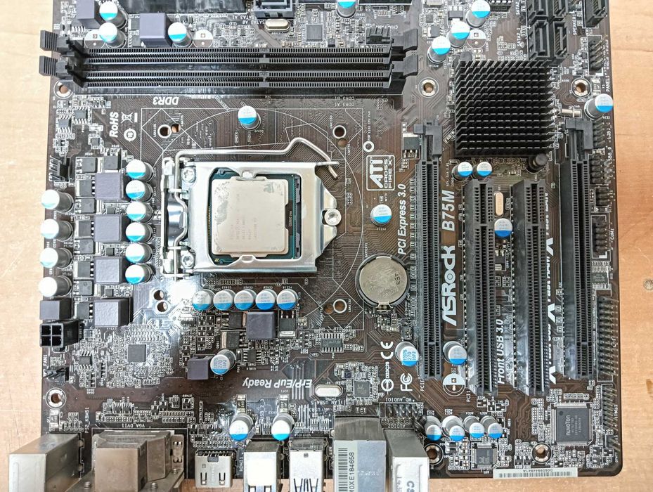 Płyta główna Asrock B75M LGA 1155 Wrząsowice • OLX.pl