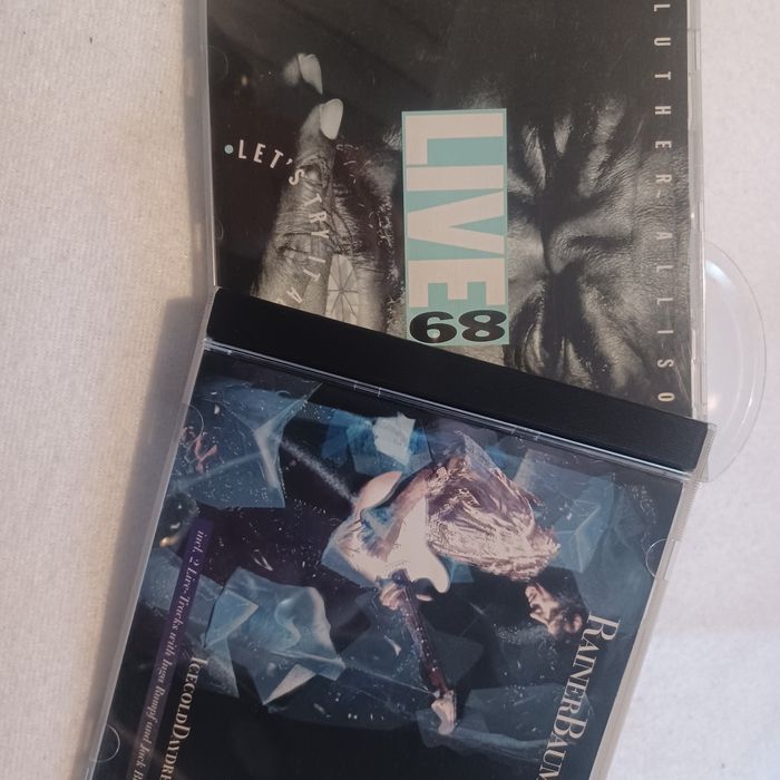 Zestaw 2 plyt Blues-Luther Allison / Rainer Baumann Band - MINT ...