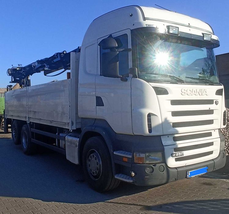 Scania R480 HIAB 166K Marszewo • OLX.pl